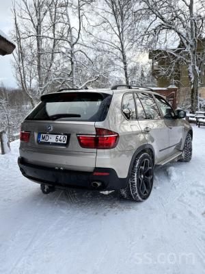 Dzeltens BMW X5 2008 Kuldīga, ar dzinēja tilpumu 3.00 L un nobraukumu 0 tūkst. km par 9900 €, foto  vietnē AUTOMOTO.COM.LV
