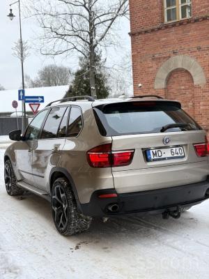 Yellow BMW X5 2008 in Kuldiga, with an engine capacity of 3.00 L and mileage of 0 thousand km for 9850 €, photo 5 on AUTOMOTO.COM.LV