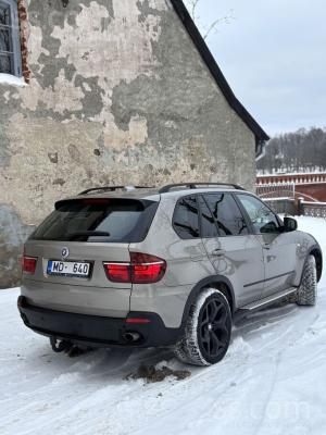 Yellow BMW X5 2008 in Kuldiga, with an engine capacity of 3.00 L and mileage of 0 thousand km for 9850 €, photo 7 on AUTOMOTO.COM.LV