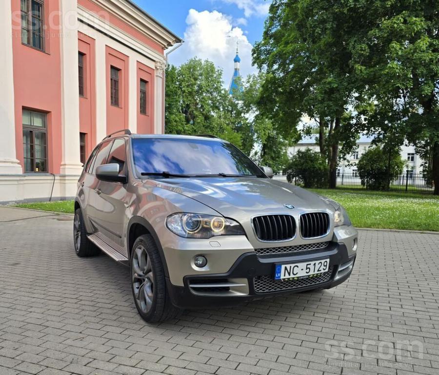 Dzeltens BMW X5 2008 Jelgava, ar dzinēja tilpumu 3.00 L un nobraukumu 297 tūkst. km par 6990 €, foto 1 vietnē AUTOMOTO.COM.LV