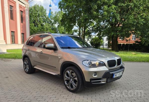Yellow BMW X5 2008 in Jelgava, with an engine capacity of 3.00 L and mileage of 297 thousand km for 6990 €, photo 3 on AUTOMOTO.COM.LV