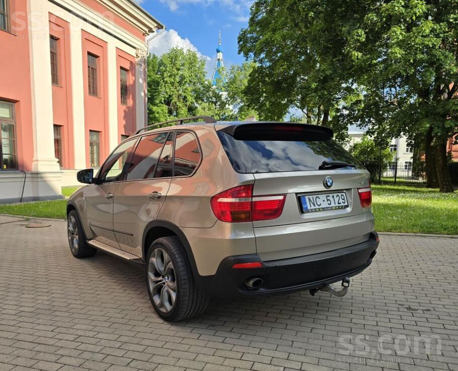 Dzeltens BMW X5 2008 Jelgava, ar dzinēja tilpumu 3.00 L un nobraukumu 297 tūkst. km par 6990 €, foto 7 vietnē AUTOMOTO.COM.LV