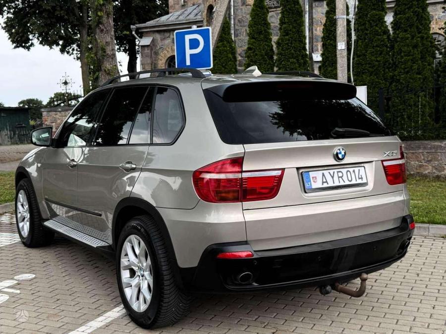 Желтый БМВ Х5 2008 в Вильнюс, объемом двигателя 3.00 л и пробегом 394 тыс. км за 4850 €, фото 11 на AUTOMOTO.COM.LV