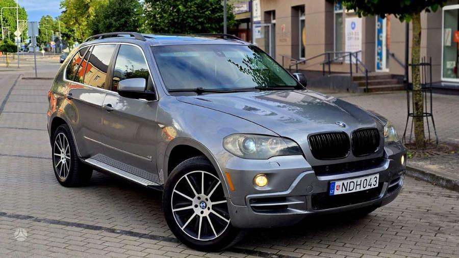Dzeltens BMW X5 2009 Šauļi, ar dzinēja tilpumu 4.80 L un nobraukumu 369 tūkst. km par 6000 €, foto 4 vietnē AUTOMOTO.COM.LV