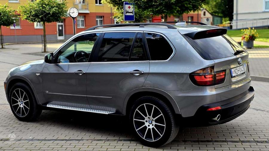Dzeltens BMW X5 2009 Šauļi, ar dzinēja tilpumu 4.80 L un nobraukumu 369 tūkst. km par 6000 €, foto 13 vietnē AUTOMOTO.COM.LV