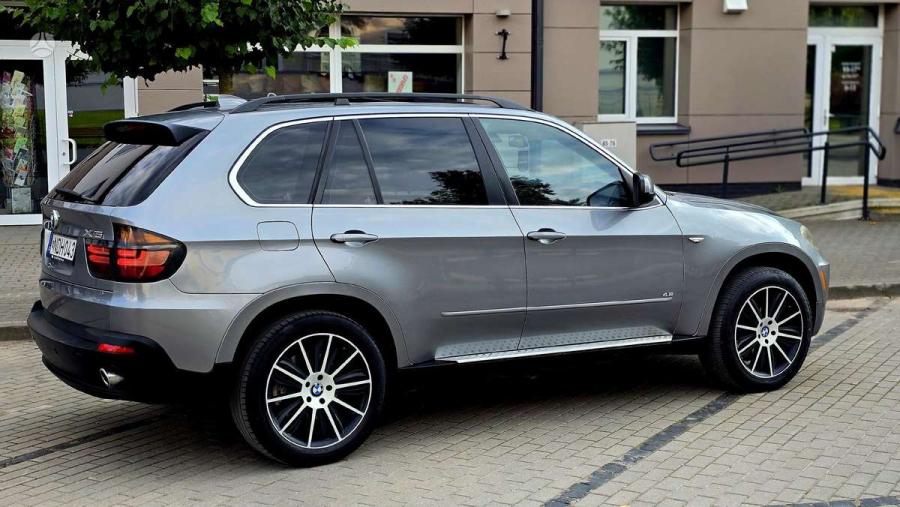 Dzeltens BMW X5 2009 Šauļi, ar dzinēja tilpumu 4.80 L un nobraukumu 369 tūkst. km par 6000 €, foto 17 vietnē AUTOMOTO.COM.LV