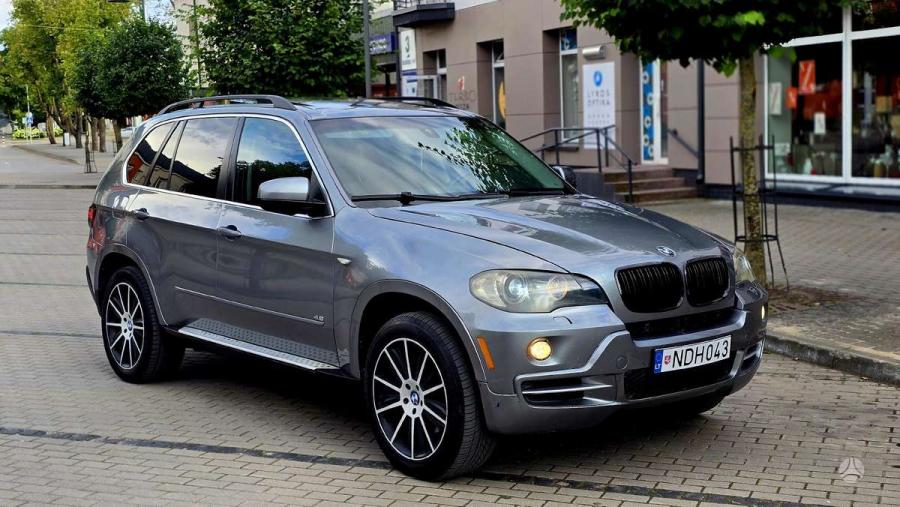 Dzeltens BMW X5 2009 Šauļi, ar dzinēja tilpumu 4.80 L un nobraukumu 369 tūkst. km par 6000 €, foto 19 vietnē AUTOMOTO.COM.LV