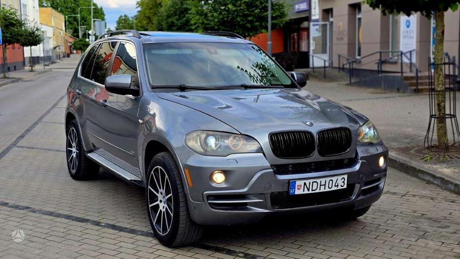 Dzeltens BMW X5 2009 Šauļi, ar dzinēja tilpumu 4.80 L un nobraukumu 369 tūkst. km par 6000 €, foto 20 vietnē AUTOMOTO.COM.LV