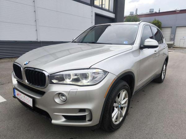 Yellow BMW X5 2014 in Siauliai, with an engine capacity of 2.98 L and mileage of 296 thousand km for 9800 €, photo 1 on AUTOMOTO.COM.LV