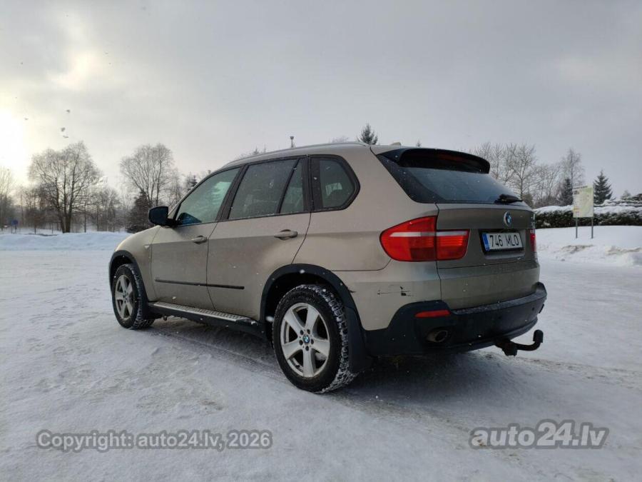 Yellow BMW X5 2008 in Tallinn, with an engine capacity of 3.00 L and mileage of 293 thousand km for 6900 €, photo 2 on AUTOMOTO.COM.LV