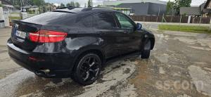 Black BMW X6 2008 in Cesis, with an engine capacity of 3.00 L and mileage of 444 thousand km for 25000 €, photo 21 on AUTOMOTO.COM.LV