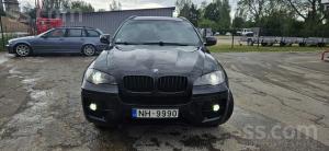 Black BMW X6 2008 in Cesis, with an engine capacity of 3.00 L and mileage of 444 thousand km for 25000 €, photo 22 on AUTOMOTO.COM.LV