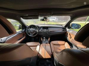 Black BMW X6 2010 in Utena, with an engine capacity of 2.99 L and mileage of 281 thousand km for 11999 €, photo 8 on AUTOMOTO.COM.LV