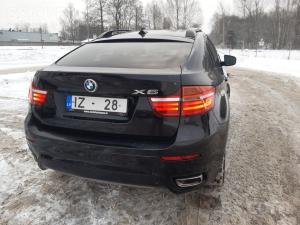 Melns BMW X6 2014 Tukums, ar dzinēja tilpumu 3.00 L un nobraukumu 0 tūkst. km par 15500 €, foto 6 vietnē AUTOMOTO.COM.LV