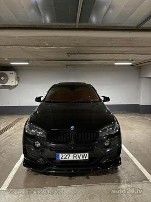 Black BMW X6 2016 in Tallinn, with an engine capacity of 3.00 L and mileage of 0 thousand km for 30000 €, photo 1 on AUTOMOTO.COM.LV