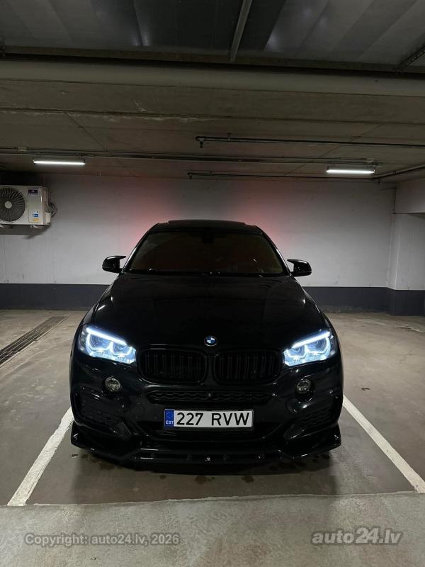 Melns BMW X6 2016 Tallina, ar dzinēja tilpumu 3.00 L un nobraukumu 0 tūkst. km par 30000 €, foto 4 vietnē AUTOMOTO.COM.LV