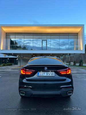 Black BMW X6 2016 in Tallinn, with an engine capacity of 3.00 L and mileage of 0 thousand km for 30000 €, photo 8 on AUTOMOTO.COM.LV