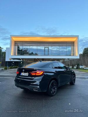Black BMW X6 2016 in Tallinn, with an engine capacity of 3.00 L and mileage of 0 thousand km for 30000 €, photo 9 on AUTOMOTO.COM.LV