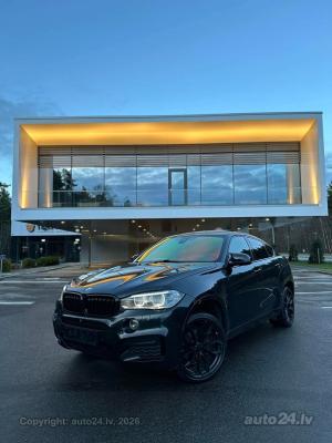 Black BMW X6 2016 in Tallinn, with an engine capacity of 3.00 L and mileage of 0 thousand km for 30000 €, photo 13 on AUTOMOTO.COM.LV