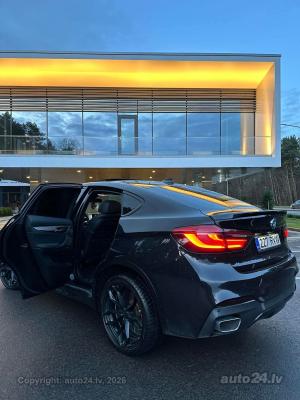 Black BMW X6 2016 in Tallinn, with an engine capacity of 3.00 L and mileage of 0 thousand km for 30000 €, photo 14 on AUTOMOTO.COM.LV