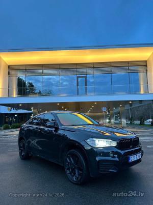 Black BMW X6 2016 in Tallinn, with an engine capacity of 3.00 L and mileage of 0 thousand km for 30000 €, photo 15 on AUTOMOTO.COM.LV