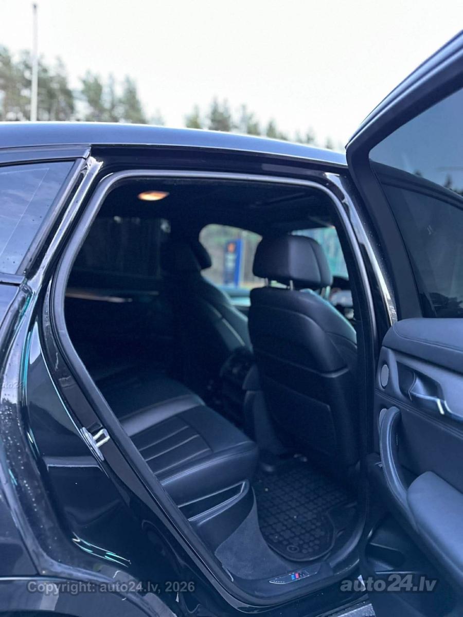 Black BMW X6 2016 in Tallinn, with an engine capacity of 3.00 L and mileage of 0 thousand km for 30000 €, photo 19 on AUTOMOTO.COM.LV