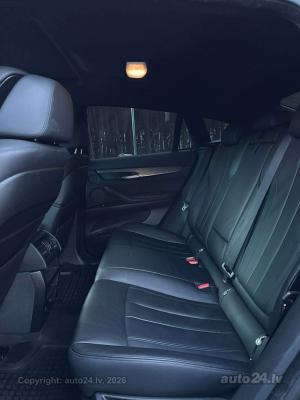 Black BMW X6 2016 in Tallinn, with an engine capacity of 3.00 L and mileage of 0 thousand km for 30000 €, photo 21 on AUTOMOTO.COM.LV