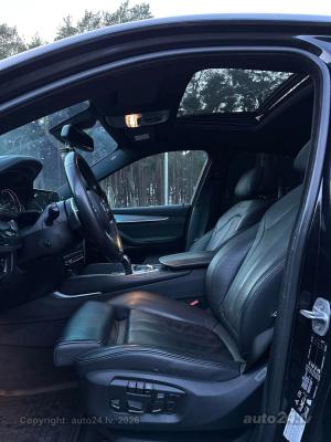 Black BMW X6 2016 in Tallinn, with an engine capacity of 3.00 L and mileage of 0 thousand km for 30000 €, photo 22 on AUTOMOTO.COM.LV
