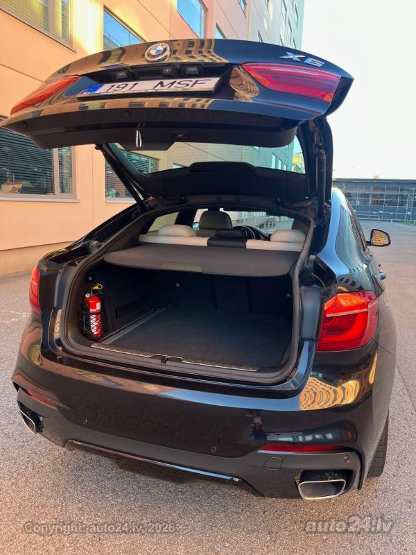 Black BMW X6 2018 in Tallinn, with an engine capacity of 3.00 L and mileage of 185 thousand km for 35000 €, photo 7 on AUTOMOTO.COM.LV