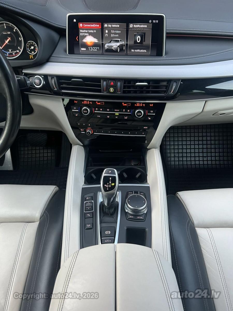 Melns BMW X6 2018 Tallina, ar dzinēja tilpumu 3.00 L un nobraukumu 185 tūkst. km par 35000 €, foto 11 vietnē AUTOMOTO.COM.LV
