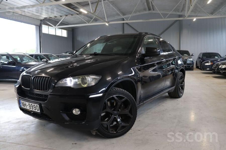 Melns BMW X6 2008 Rīga, ar dzinēja tilpumu 3.00 L un nobraukumu 0 tūkst. km par 10990 €, foto 1 vietnē AUTOMOTO.COM.LV