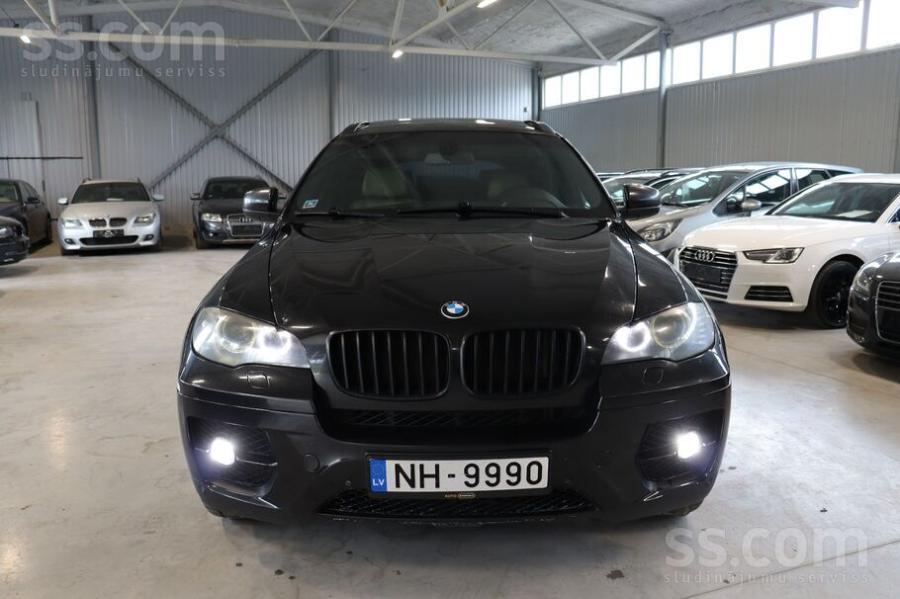 Melns BMW X6 2008 Rīga, ar dzinēja tilpumu 3.00 L un nobraukumu 0 tūkst. km par 10990 €, foto 2 vietnē AUTOMOTO.COM.LV