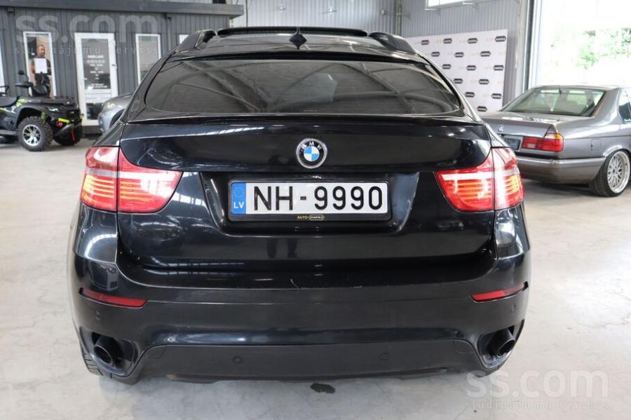 Melns BMW X6 2008 Rīga, ar dzinēja tilpumu 3.00 L un nobraukumu 0 tūkst. km par 10990 €, foto 5 vietnē AUTOMOTO.COM.LV
