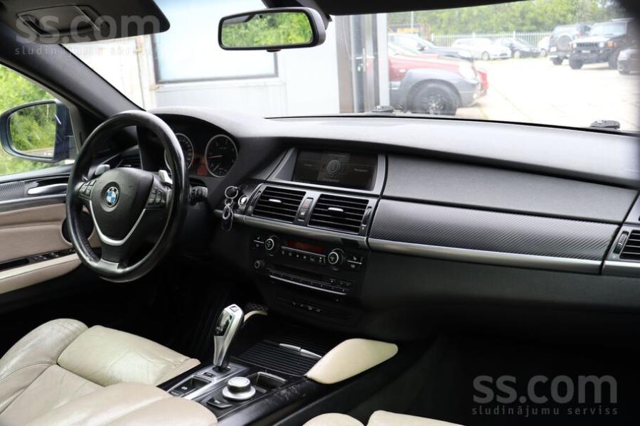 Melns BMW X6 2008 Rīga, ar dzinēja tilpumu 3.00 L un nobraukumu 0 tūkst. km par 10990 €, foto 11 vietnē AUTOMOTO.COM.LV