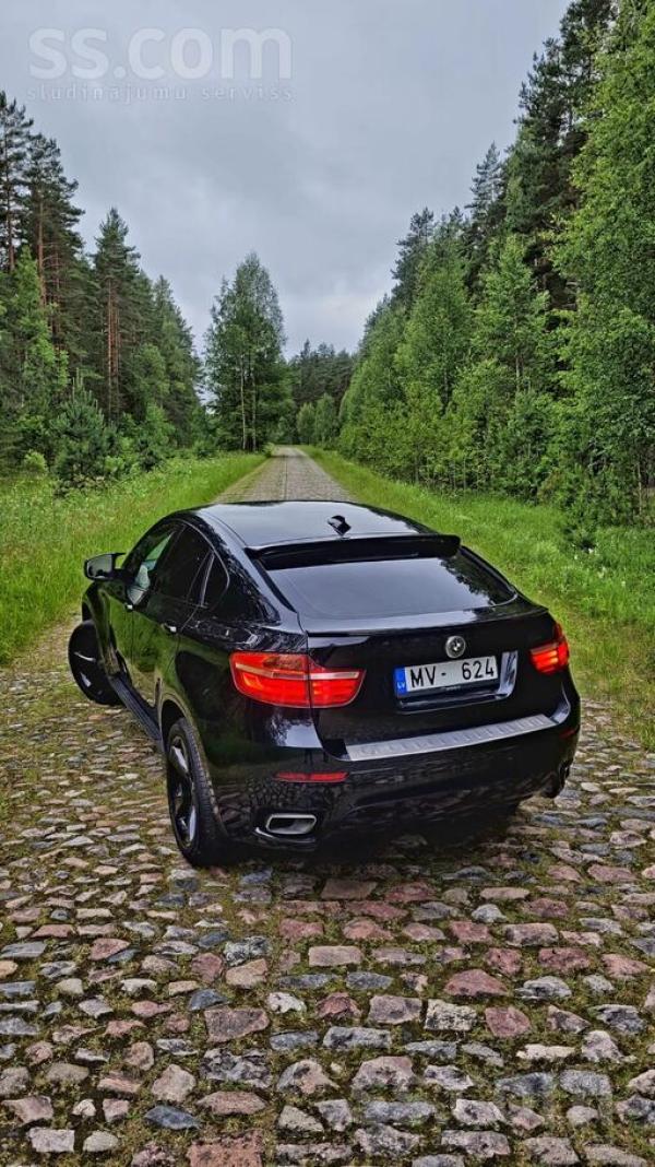 Melns BMW X6 2008 Jēkabpils, ar dzinēja tilpumu 3.00 L un nobraukumu 315 tūkst. km par 11700 €, foto 3 vietnē AUTOMOTO.COM.LV
