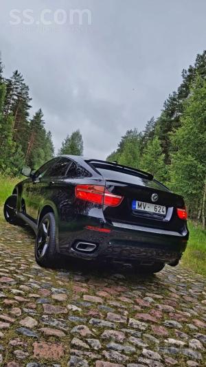 Melns BMW X6 2008 Jēkabpils, ar dzinēja tilpumu 3.00 L un nobraukumu 315 tūkst. km par 11700 €, foto 4 vietnē AUTOMOTO.COM.LV
