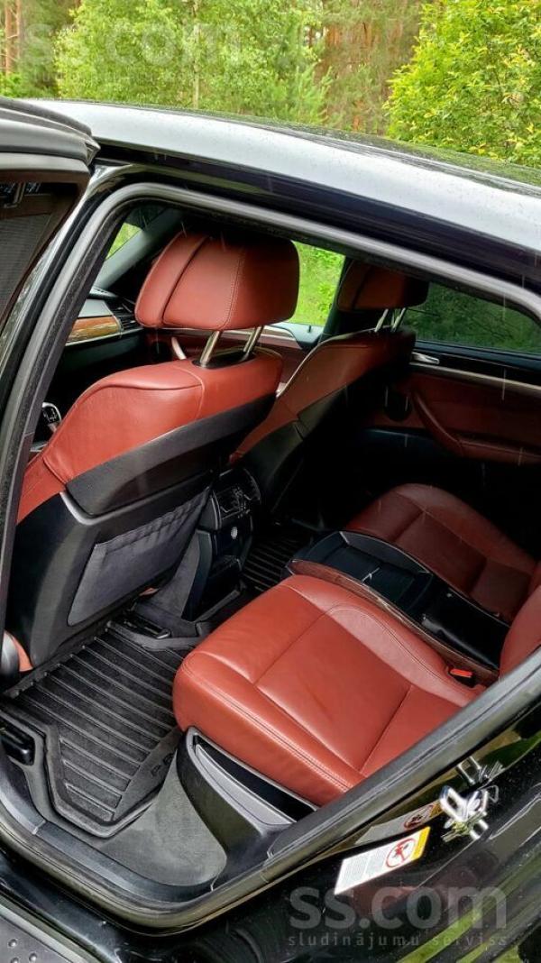 Melns BMW X6 2008 Jēkabpils, ar dzinēja tilpumu 3.00 L un nobraukumu 315 tūkst. km par 11700 €, foto 7 vietnē AUTOMOTO.COM.LV