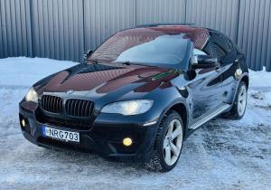 Melns BMW X6 2008 Kauņa, ar dzinēja tilpumu 2.99 L un nobraukumu 247 tūkst. km par 9300 €, foto  vietnē AUTOMOTO.COM.LV