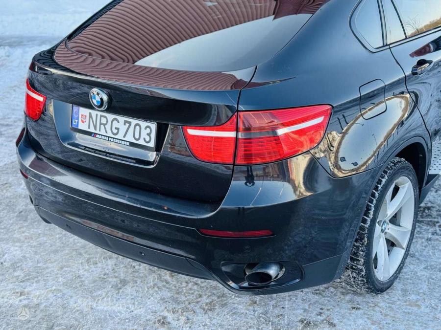 Melns BMW X6 2008 Kauņa, ar dzinēja tilpumu 2.99 L un nobraukumu 247 tūkst. km par 9300 €, foto 35 vietnē AUTOMOTO.COM.LV