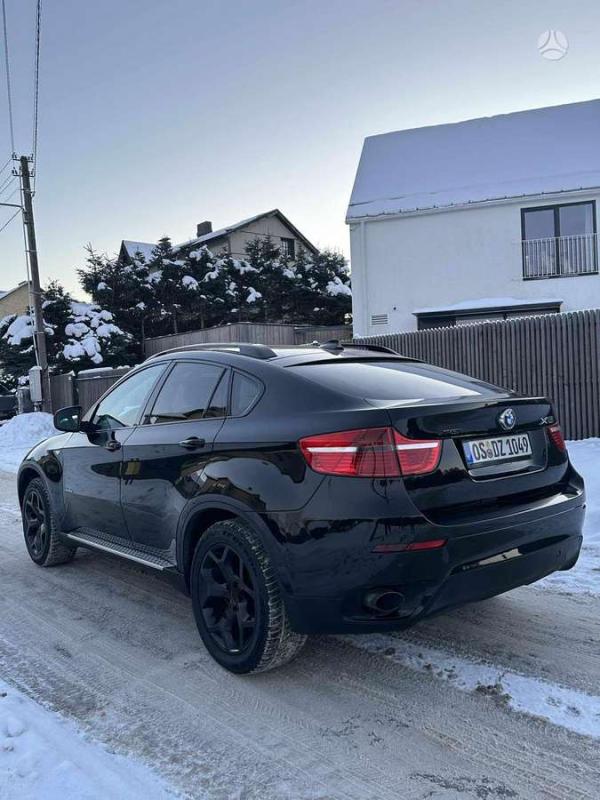 Melns BMW X6 2008 Viļņa, ar dzinēja tilpumu 2.99 L un nobraukumu 255 tūkst. km par 11450 €, foto 4 vietnē AUTOMOTO.COM.LV