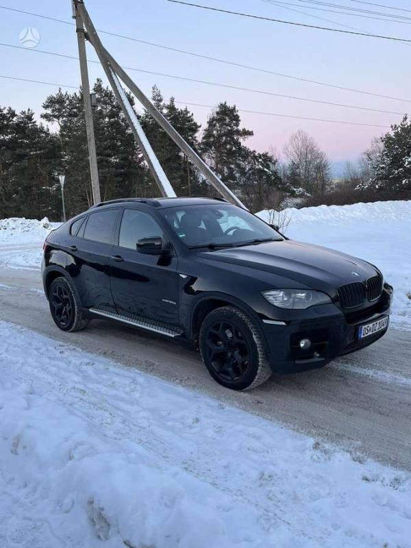 Melns BMW X6 2008 Viļņa, ar dzinēja tilpumu 2.99 L un nobraukumu 255 tūkst. km par 11450 €, foto 7 vietnē AUTOMOTO.COM.LV