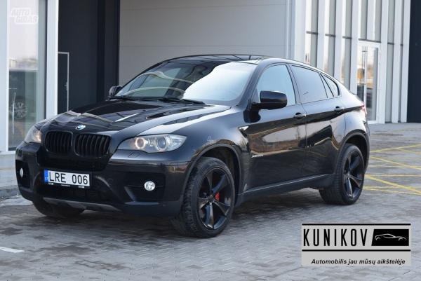 Melns BMW X6 2008 Viļņa, ar dzinēja tilpumu 3.00 L un nobraukumu 326 tūkst. km par 9950 €, foto 1 vietnē AUTOMOTO.COM.LV