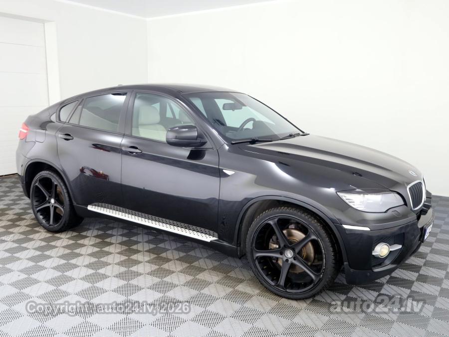 Melns BMW X6 2008 Tallina, ar dzinēja tilpumu 3.00 L un nobraukumu 168 tūkst. km par 8499 €, foto 1 vietnē AUTOMOTO.COM.LV
