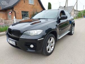 Melns BMW X6 2008 Alīta, ar dzinēja tilpumu 5.00 L un nobraukumu 210 tūkst. km par 6600 €, foto  vietnē AUTOMOTO.COM.LV