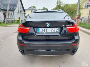Black BMW X6 2008 in Alytus, with an engine capacity of 5.00 L and mileage of 210 thousand km for 6600 €, photo 6 on AUTOMOTO.COM.LV