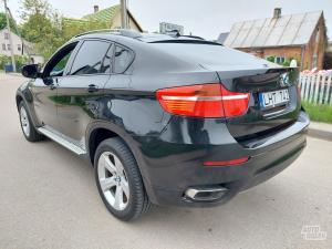 Black BMW X6 2008 in Alytus, with an engine capacity of 5.00 L and mileage of 210 thousand km for 6600 €, photo 8 on AUTOMOTO.COM.LV