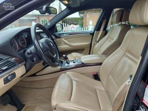 Black BMW X6 2008 in Alytus, with an engine capacity of 5.00 L and mileage of 210 thousand km for 6600 €, photo 14 on AUTOMOTO.COM.LV