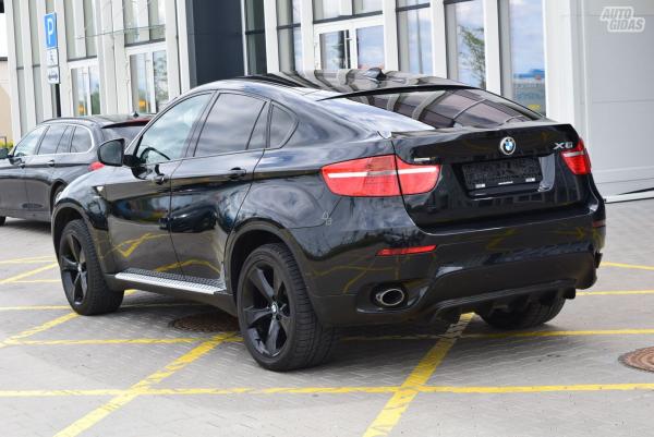 Black BMW X6 2008 in Vilnius, with an engine capacity of 3.00 L and mileage of 268 thousand km for 10300 €, photo 6 on AUTOMOTO.COM.LV