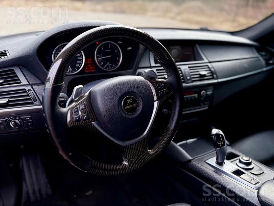 Melns BMW X6 2008 Rīga, ar dzinēja tilpumu 3.00 L un nobraukumu 245 tūkst. km par 13700 €, foto 5 vietnē AUTOMOTO.COM.LV