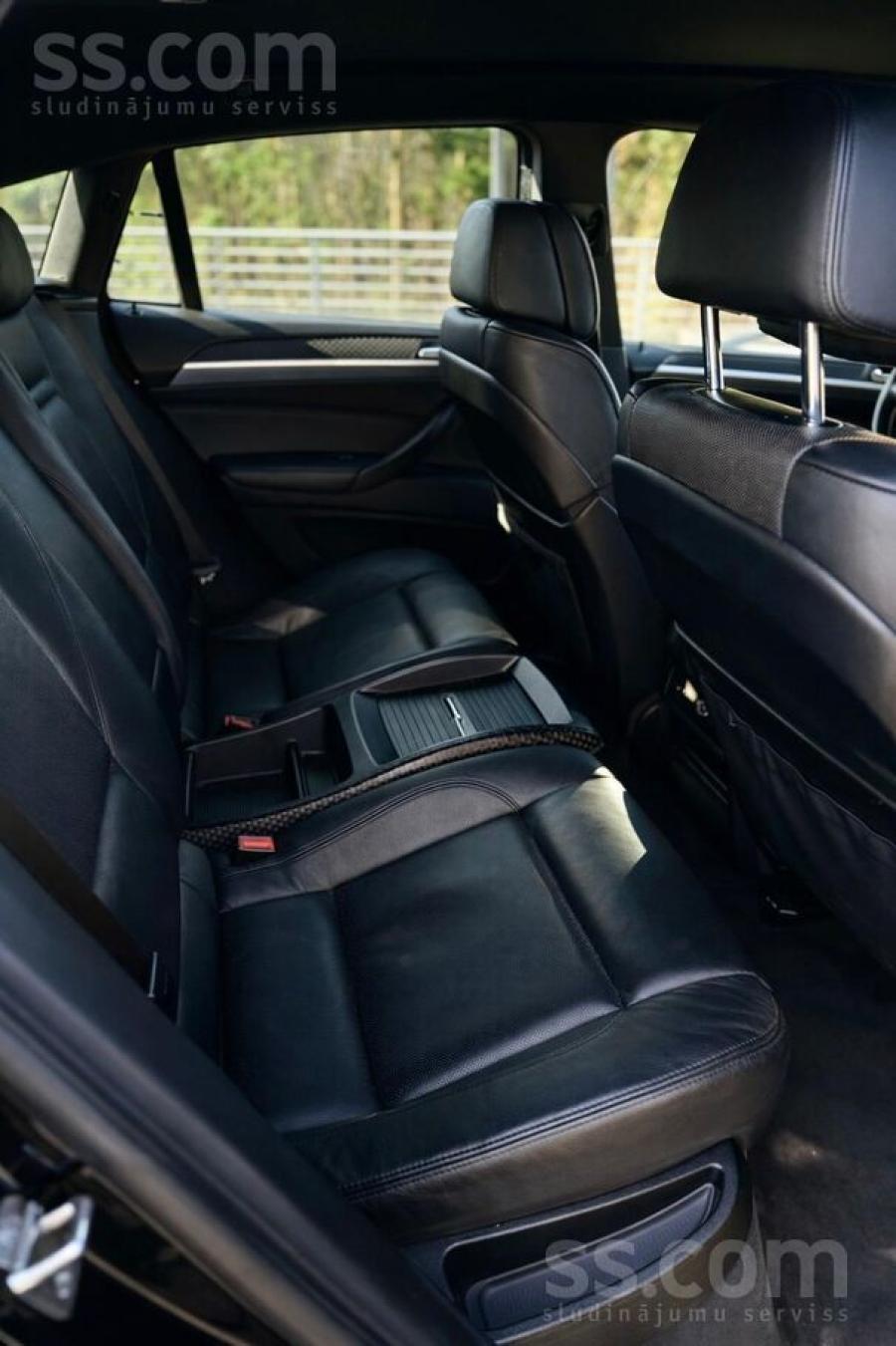 Melns BMW X6 2008 Rīga, ar dzinēja tilpumu 3.00 L un nobraukumu 245 tūkst. km par 13700 €, foto 6 vietnē AUTOMOTO.COM.LV